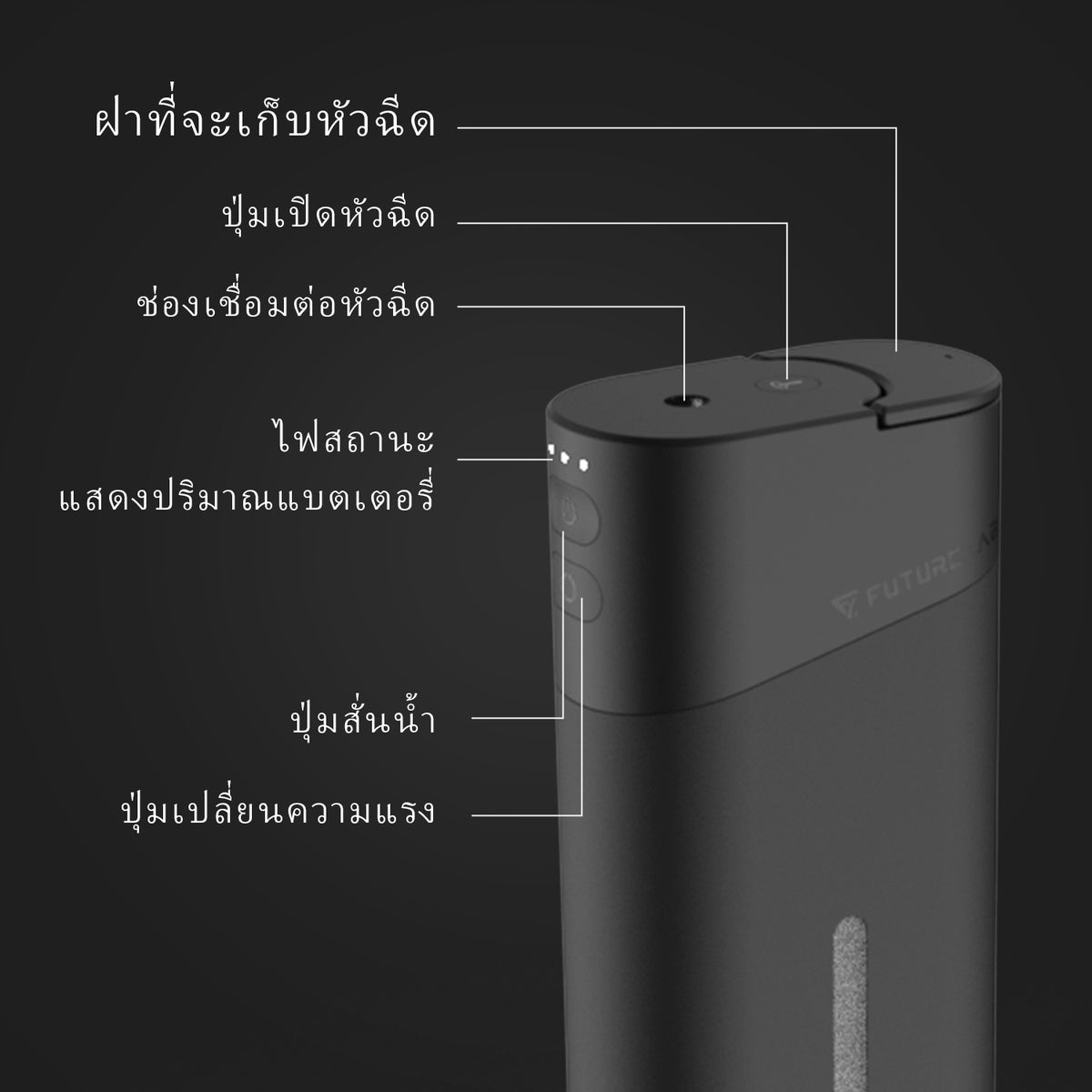 【Future】OCare Clean เครื่องทำความสะอาดฟันออกซิเจน_คู่มือ